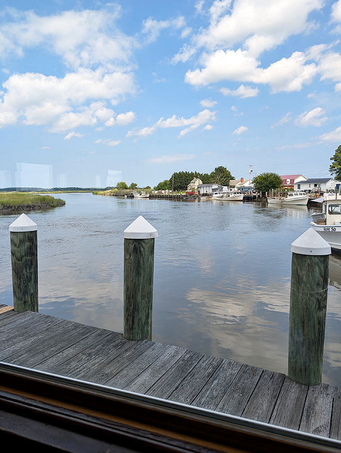 The peaceful Leipsic River views remind you that this tiny town's waterfront location isn't just convenient&mdash;it's part of the magic.