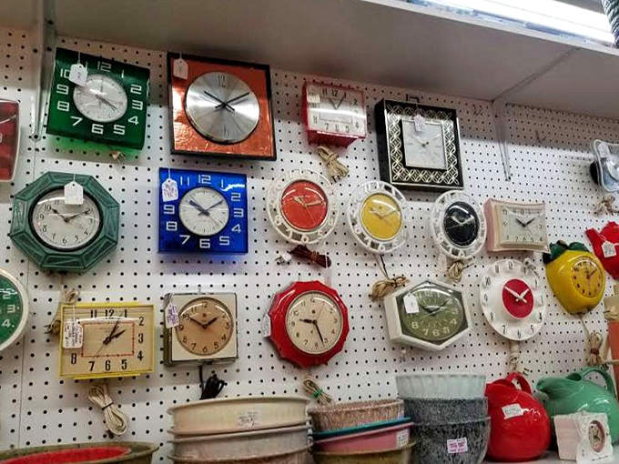 A symphony of ticking from an era when checking the time was an aesthetic experience, not just a quick glance at your phone. 