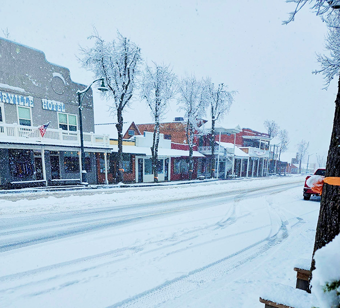 Winter transforms Main Street into a Hallmark movie scene where you half-expect to bump into your high school sweetheart.