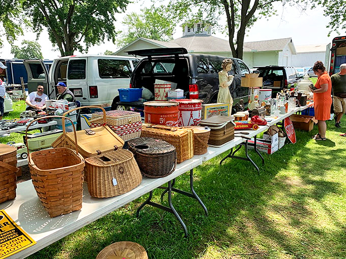 Not just baskets&mdash;they're woven time capsules of picnics past. Each handle has been gripped by hands heading to lakeshores, parks, and family gatherings across Wisconsin.