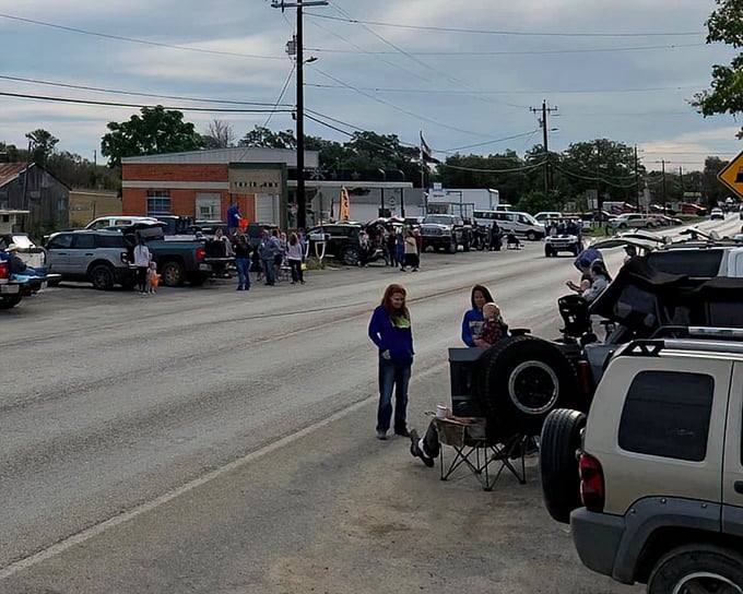 Small-town main street comes alive during special events when neighbors gather to celebrate their close-knit agricultural community.