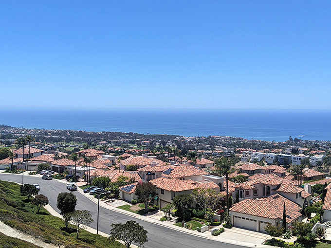 The Spanish-style buildings of San Clemente stand like elegant time travelers from California's romantic past.