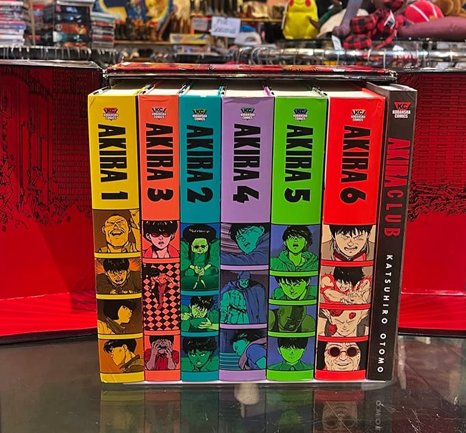 Manga treasure trove! These Akira volumes aren't just books&mdash;they're admission tickets to a cult classic universe.