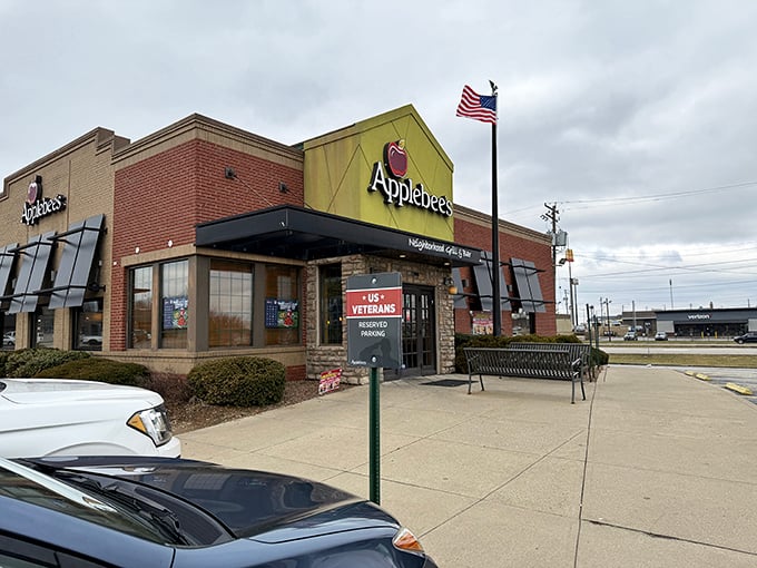 The local Applebee's serves as Mount Sterling's unofficial special occasion headquarters, where birthday celebrations come with obligatory embarrassing server serenades.