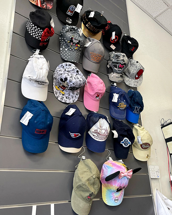 Hat trick! Disney caps and character headwear let you show your theme park allegiance without the theme park markup.