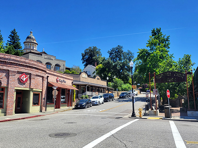 Auburn Town Center shops line up like old friends waiting to catch up over coffee and unnecessary purchases.