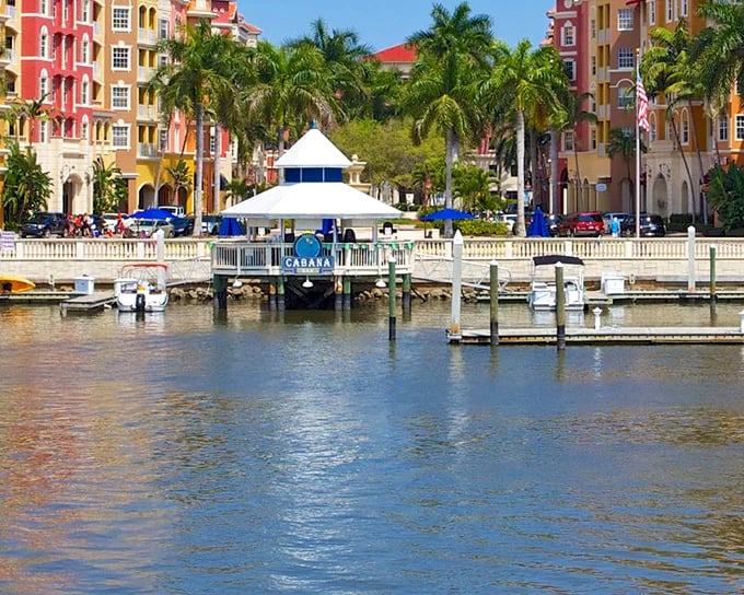 Bayfront's marina showcases Naples' colorful waterfront living&mdash;where even the buildings seem to be competing in a "most photogenic" contest.