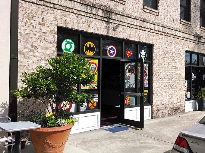 Comic book culture finds an unexpected home in historic Bluffton. Superheroes and small-town charm create a surprisingly perfect pairing.