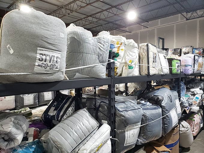 The bedding bonanza – where dreams of Egyptian cotton and memory foam come true without the nightmare price tags.