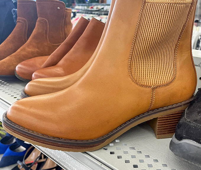 These caramel-colored boots aren't just footwear&mdash;they're time machines to a Western movie where you're the surprisingly well-dressed hero.