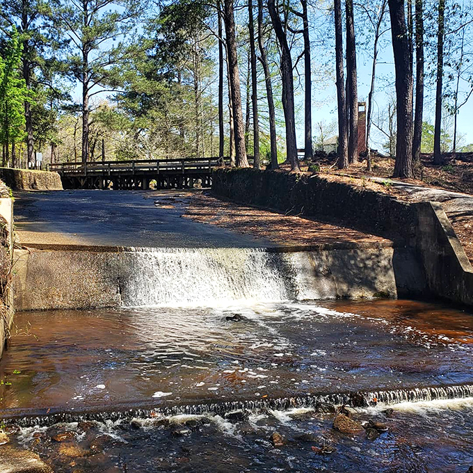 Water music at its finest. This small dam creates nature's most soothing soundtrack&mdash;the perfect white noise for clearing a cluttered mind.