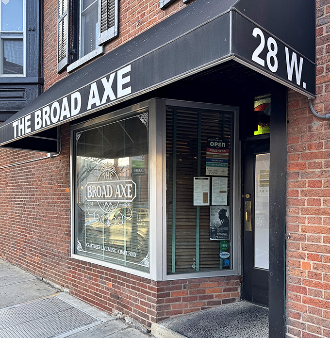 The Broad Axe's unassuming storefront houses culinary delights that prove great taste doesn't require a second mortgage or a reservation made months in advance.