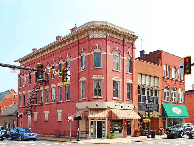 The Broom Building stands as testament to Cambridge's commercial past, when buildings announced their purpose with pride instead of hiding behind corporate minimalism and disappointing font choices.