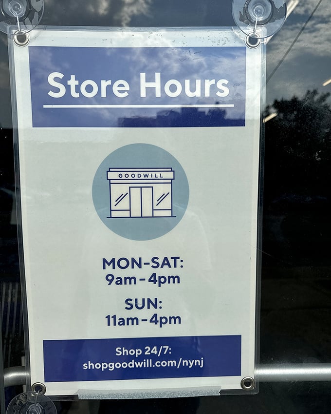 The golden ticket of information. These hours are sacred knowledge for the dedicated bargain hunter planning their next expedition.