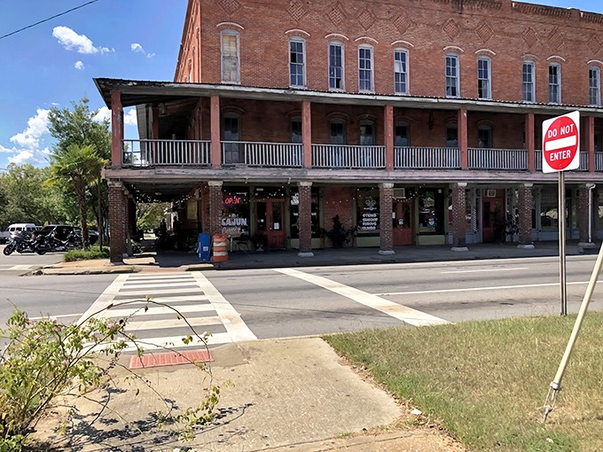 This historic brick building with its welcoming porch has witnessed generations of Eufaula life unfolding on Broad Street.