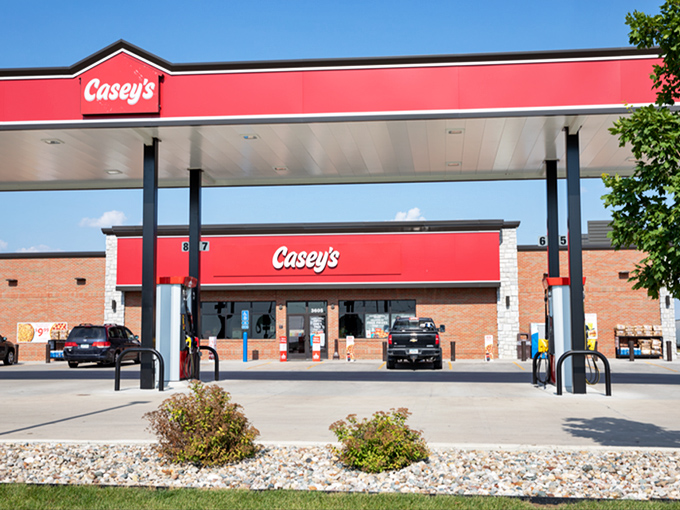 Casey's&mdash;that Midwestern institution where gas station pizza somehow transcends its humble origins to become the unexpected hero of many a Harrisburg dinner table.