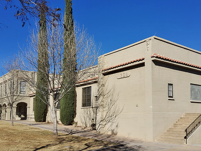 The Heritage Museum preserves local history in a building that looks like it has stories.