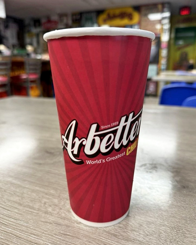 That Arbetter's cup holds more than soda &ndash; it's filled with decades of doing one thing brilliantly.