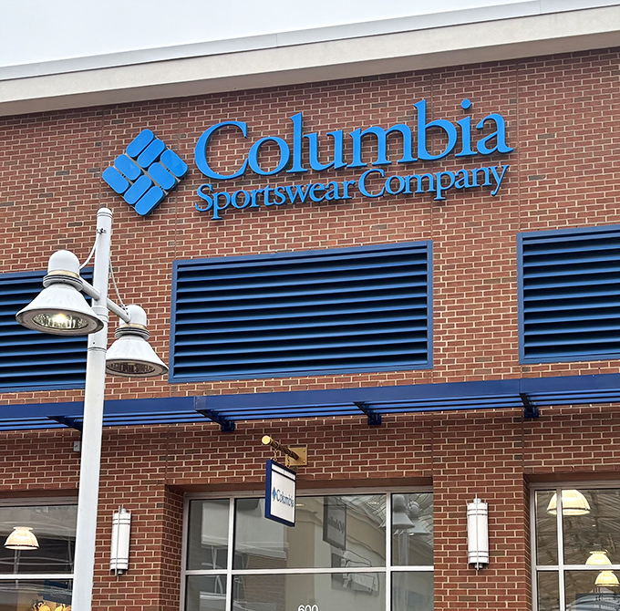Columbia Sportswear Company: where Maryland shoppers prepare for adventures they haven't planned yet, but will definitely be well-dressed for.