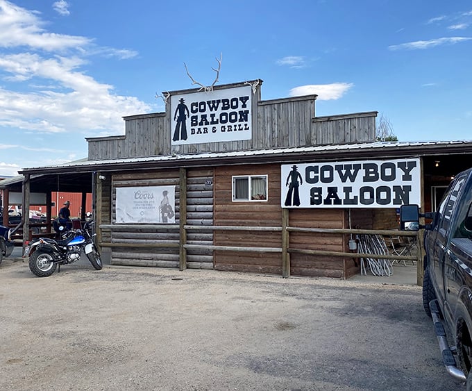 The Cowboy Saloon isn't trying to impress anyone, which is precisely why it impresses everyone who walks through those wooden doors.
