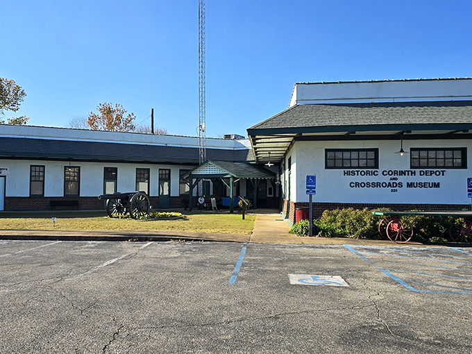 The Historic Corinth Depot and Crossroads Museum&mdash;where railroad history meets affordable education in a beautifully preserved slice of Americana.