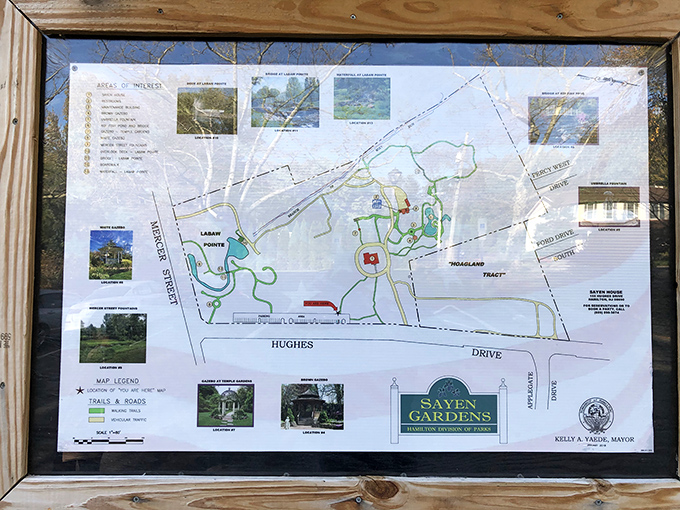 The garden map promises adventure without the "recalculating route" frustration&mdash;nature's GPS doesn't need batteries or cell service.