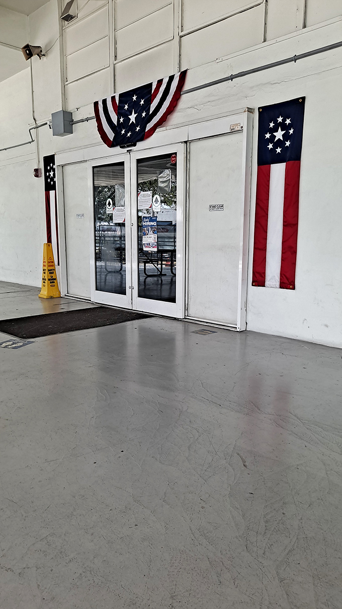 Patriotic touches welcome shoppers to this community institution that turns discards into opportunities and second chances.