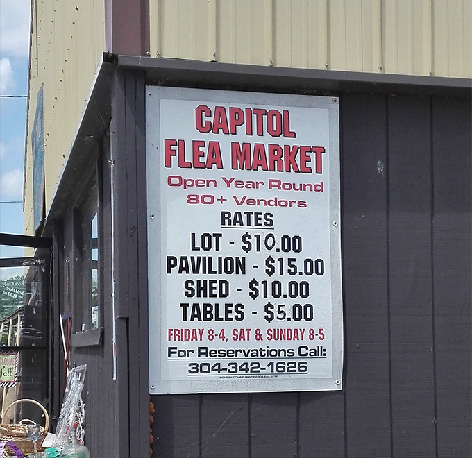 The rules of engagement for treasure hunters: open year-round with over 80 vendors ready to haggle, barter, and deal.