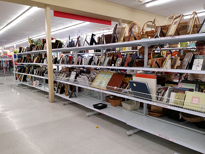 Picture frames and wall art&mdash;because nothing says "sophisticated adult" like artwork that didn't come from a college poster sale.
