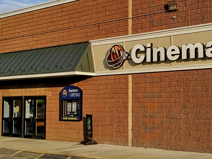 The local cinema offers entertainment without big-city prices, where you can still enjoy a movie without taking out a second mortgage for popcorn.