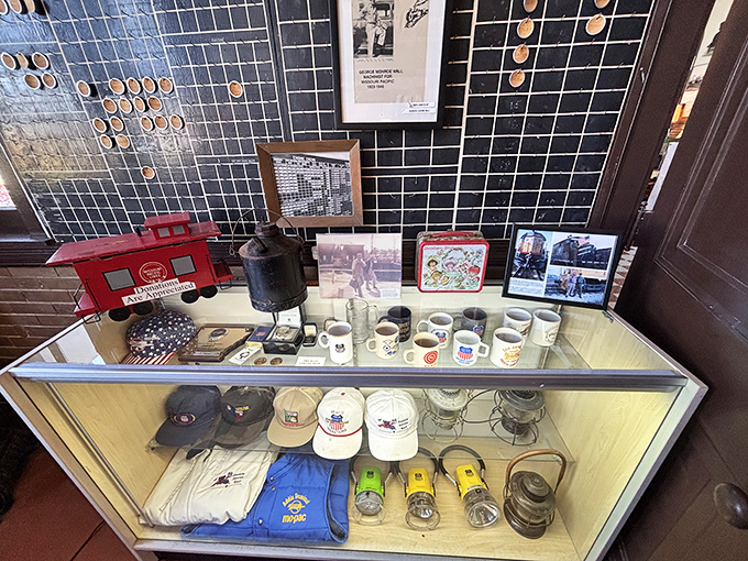 Railroad memorabilia for the dedicated collector&mdash;from vintage lanterns to branded apparel. That little red caboose model has likely found its way into many a souvenir-hunter's home.