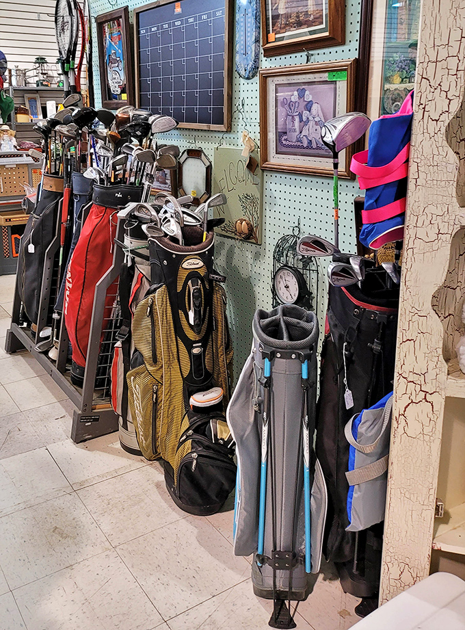 Golf club graveyard or budget golfer's paradise? Either way, these bags hold more potential birdies than your local country club pro shop.