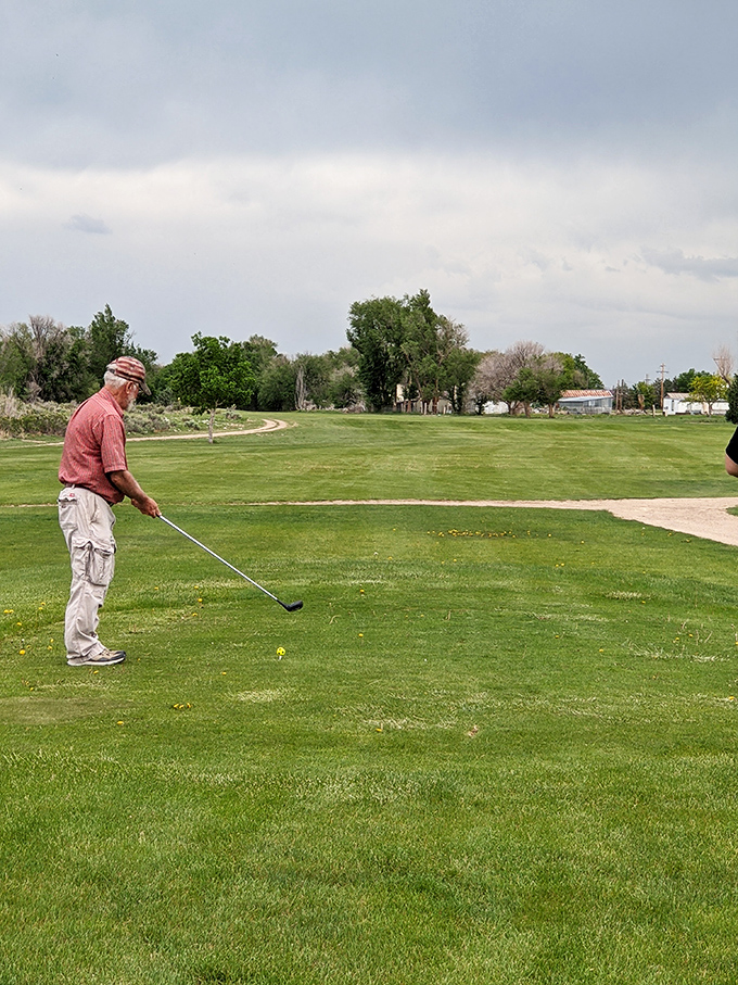 On Fowler's golf course, the pace is as unhurried as the town itself, where a round isn't just about the score but the conversations between swings.