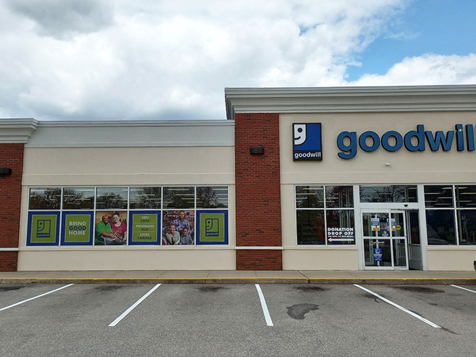Even Goodwill gets a nice storefront in Norwich, where bargain hunting feels like upscale treasure seeking.