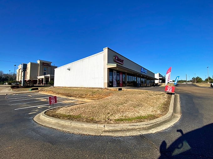 Even Grenada's commercial areas maintain that small-town feel, where shopping becomes less of a chore and more of a social occasion.