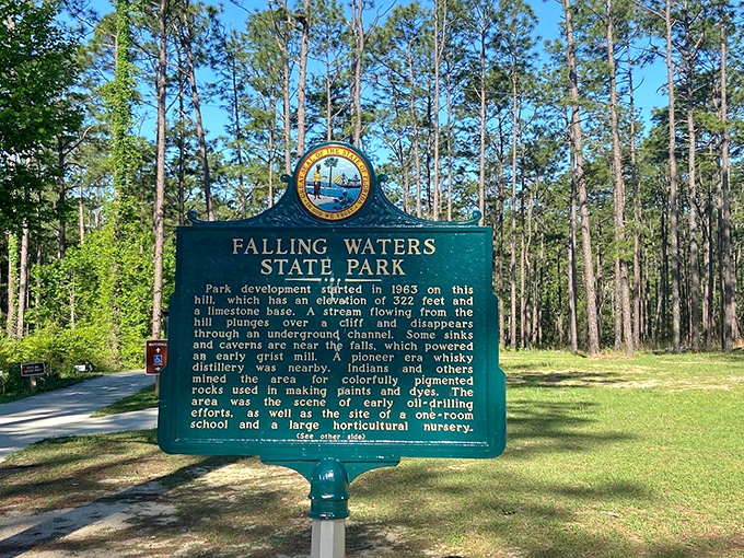 This historical marker tells tales of grist mills and oil drilling attempts, proving Florida had a fascinating life long before Mickey Mouse arrived.