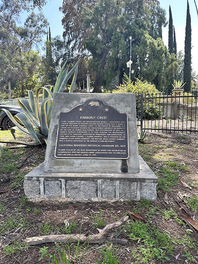 Historical marker that reminds us this wasn't just built for our social media feeds &ndash; though it certainly serves that purpose well.