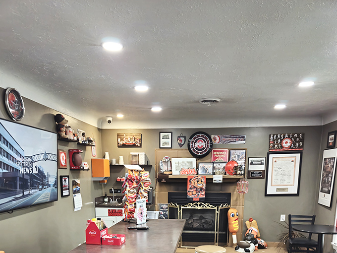 More than just a place to eat&mdash;it's a shrine to Cleveland sports history with memorabilia that tells stories between bites.