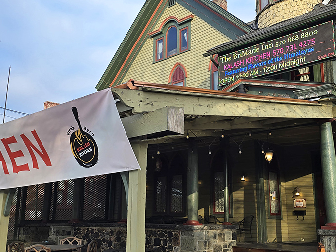 The BelMarie Inn's Kalash Kitchen brings unexpected culinary diversity to Sayre, proving small towns can surprise you with global flavors.