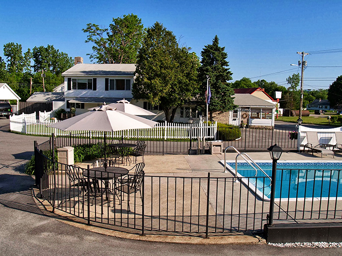 Motel pool season in full swing &ndash; sometimes simple pleasures beat five-star resorts any day of the week. 