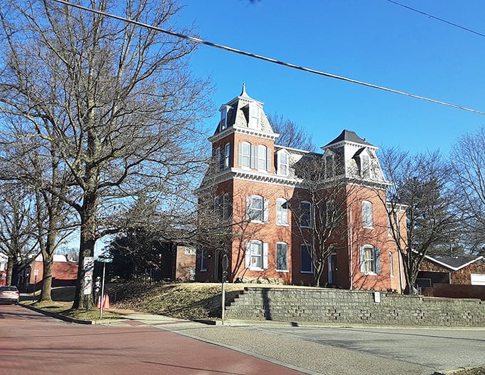 The stately Lebanon Public Library stands as a Victorian testament to the town's commitment to knowledge and architecture. Books and bricks &ndash; some combinations never go out of style.