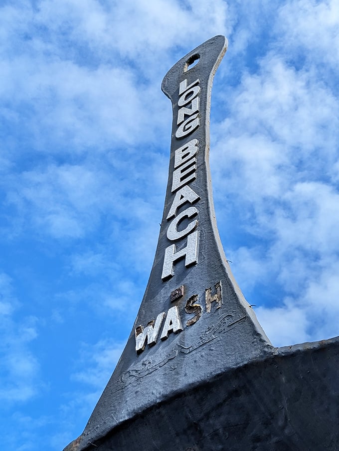 Looking up at the towering handle creates a sense of genuine awe &ndash; who knew kitchenware could inspire such monumental roadside tributes?