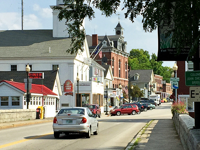Main Street unfolds like a movie set where actual people live&mdash;the kind of place where "running errands" becomes a social event lasting hours. 