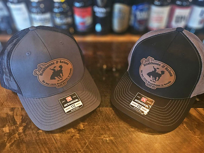 Wear your meat pride with these Cooks Steakhouse & Saloon caps &ndash; the ultimate souvenir for carnivores with style.