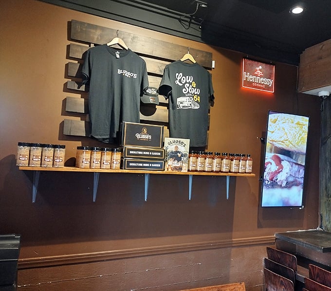 Barbecue so good they put it on a t-shirt. When your sauce becomes fashion, you know you've transcended mere restaurant status.