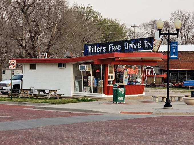 Miller's Five Drive-In stands as a delicious time capsule&mdash;where hamburgers are still served with a side of automotive nostalgia. 