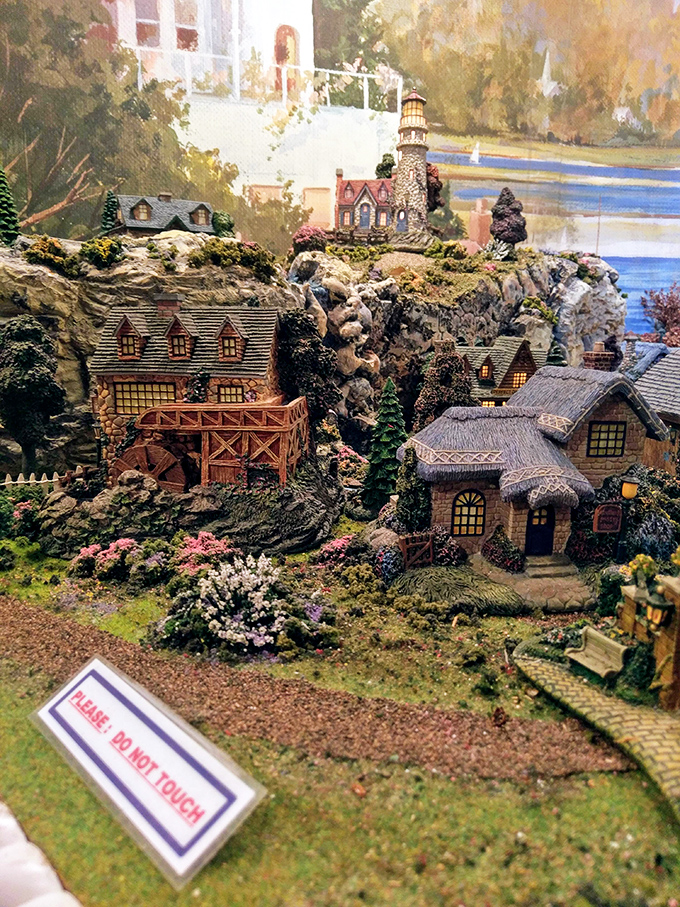 This intricate miniature village display shows that lighthouses aren't just full-sized attractions&mdash;they inspire creativity on every scale.