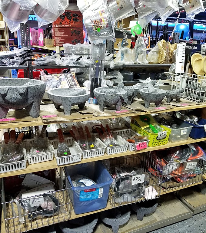 Kitchen tools with ancient wisdom. These stone mortars and pestles promise to elevate your salsa game to legendary status among friends.