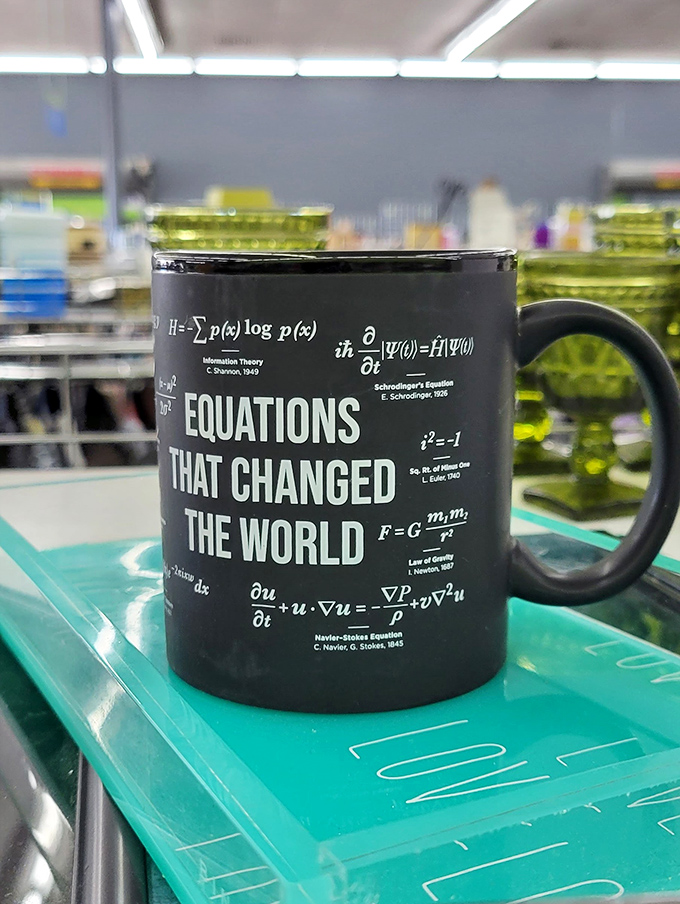 For just a few dollars, you can drink your morning coffee from a mug that reminds you how Einstein's brilliance changed the world.