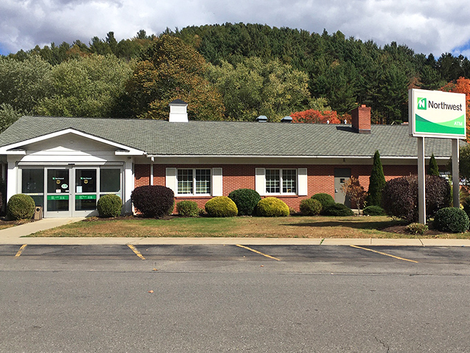 Northwest Bank's modest branch, nestled against autumn-painted hills, represents the financial backbone of small-town America&mdash;where bankers still know your name.